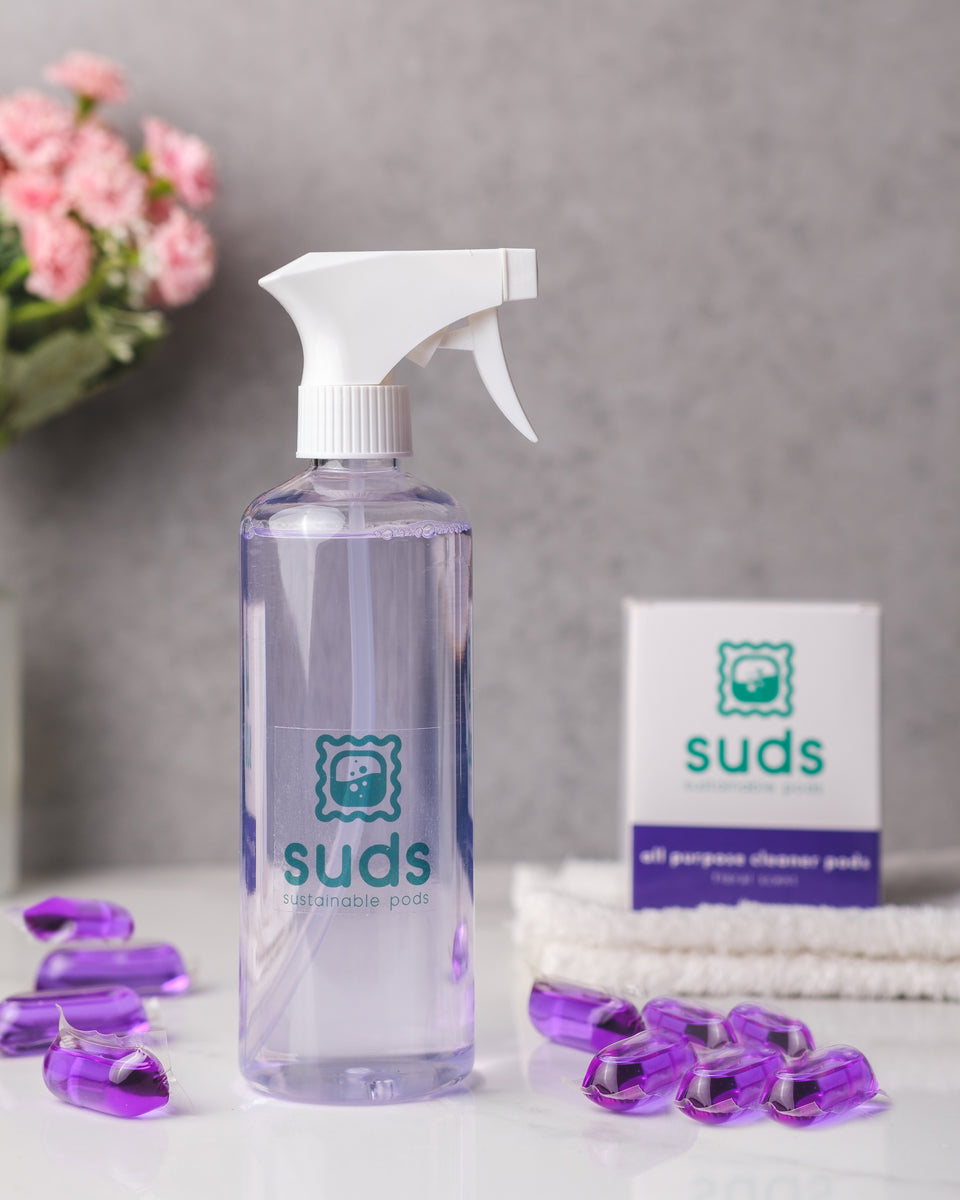 How to use the All Purpose Cleaner Pods – Suds Sustainable Pods