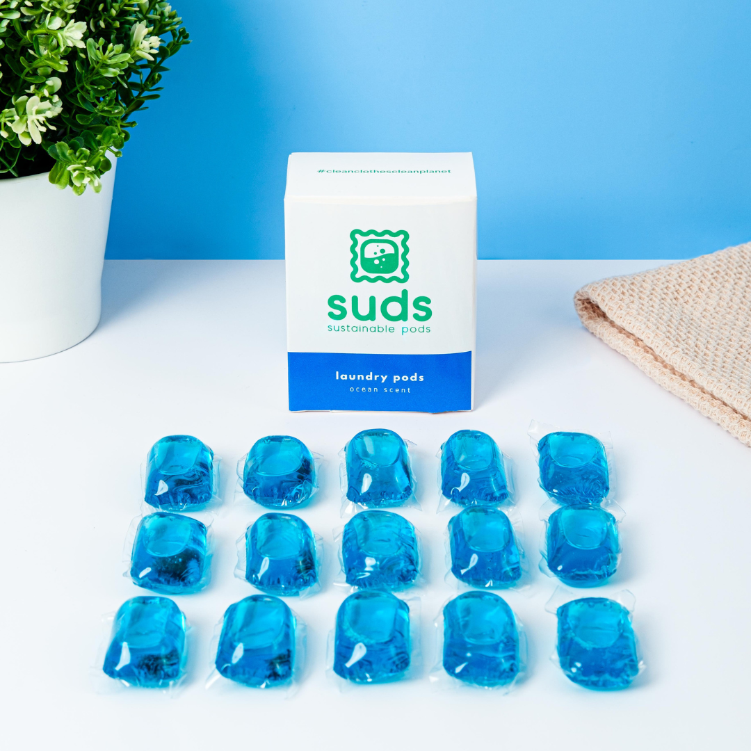 Laundry Liquid Detergent Pods 5in1 15 Pods - Ocean Scent (Improved For ...
