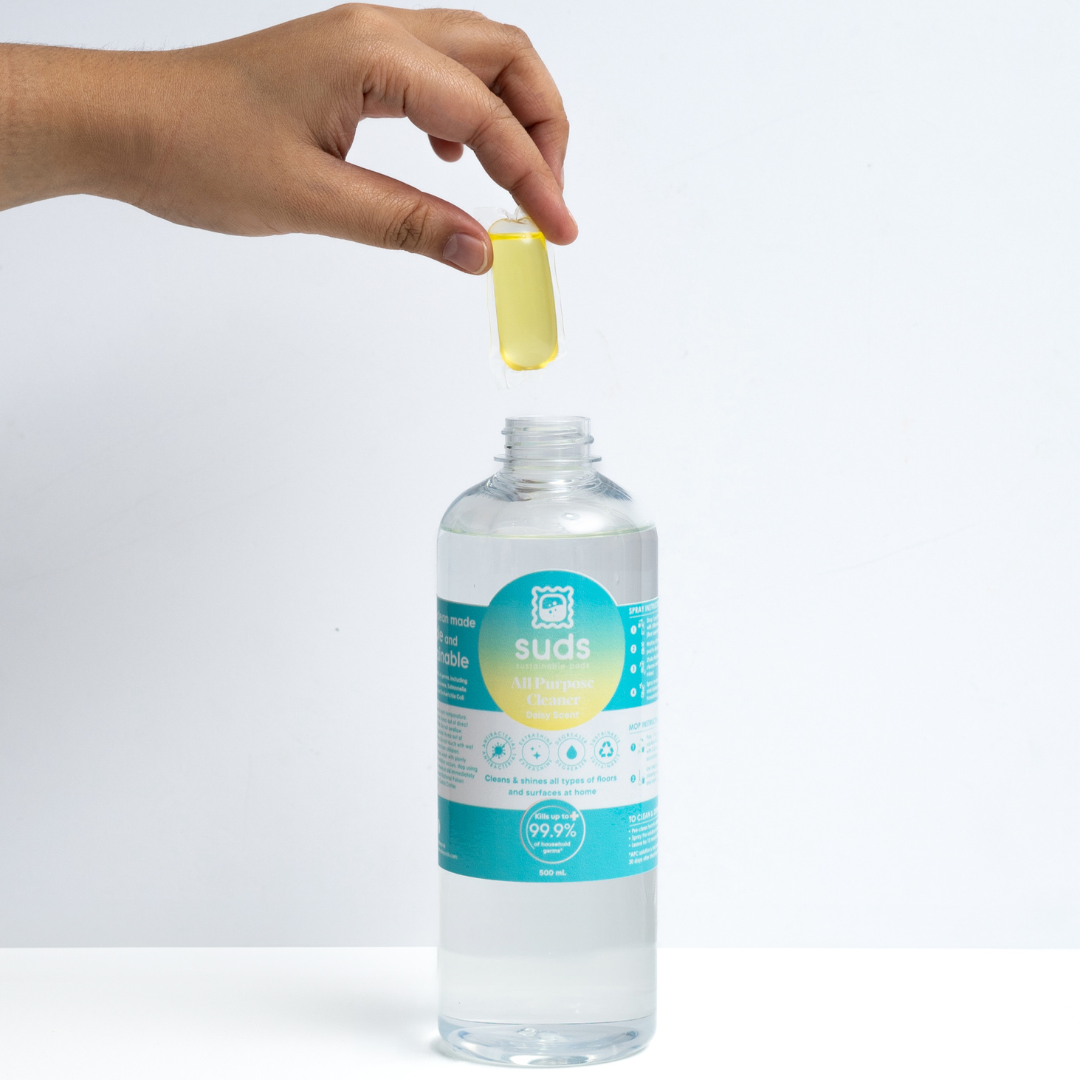 All Purpose Cleaner Pods - 10 Pods + Spray Bottle – Suds Sustainable Pods